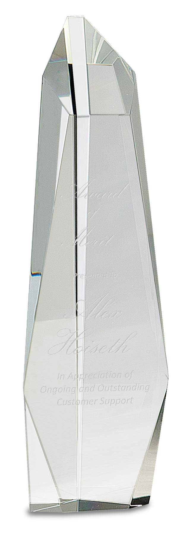 Faceted Premier Crystal Award – JD's House of Trophies