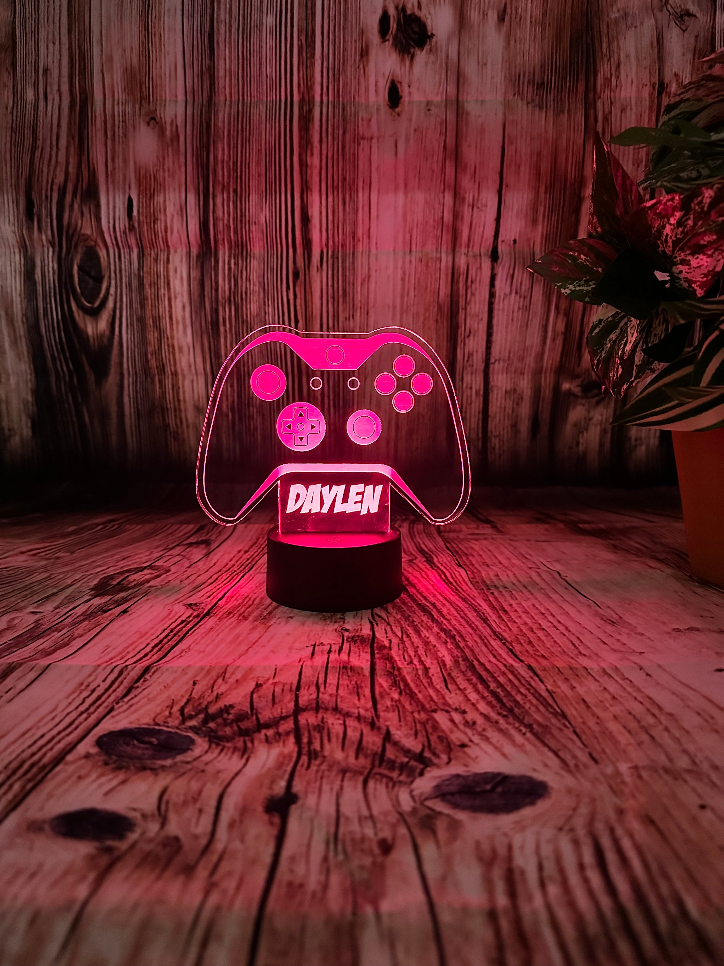 LED Lighted Base w/Customizable Acrylic Sign – JD's House of Trophies