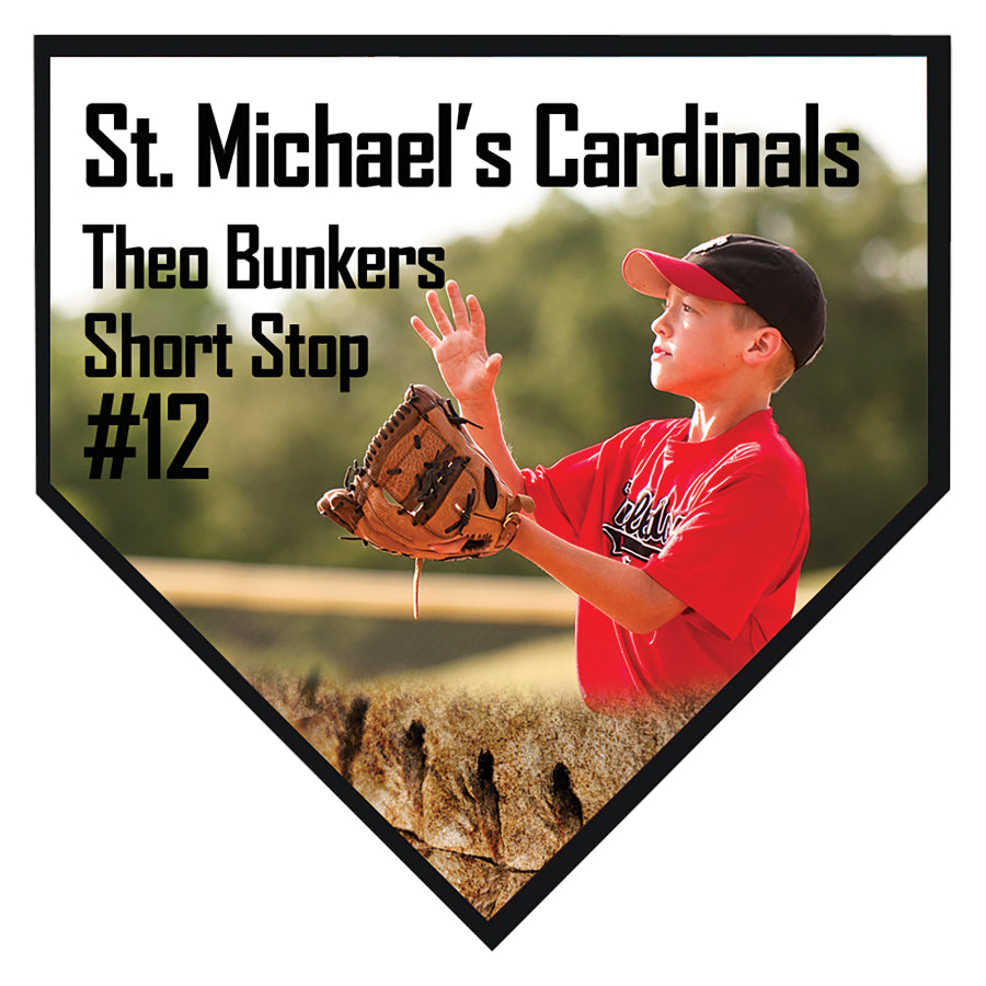 Sublimatable Home Plate Plaque with Black Edge – JD's House of Trophies
