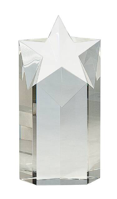 Clear Crystal Star Award – JD's House of Trophies